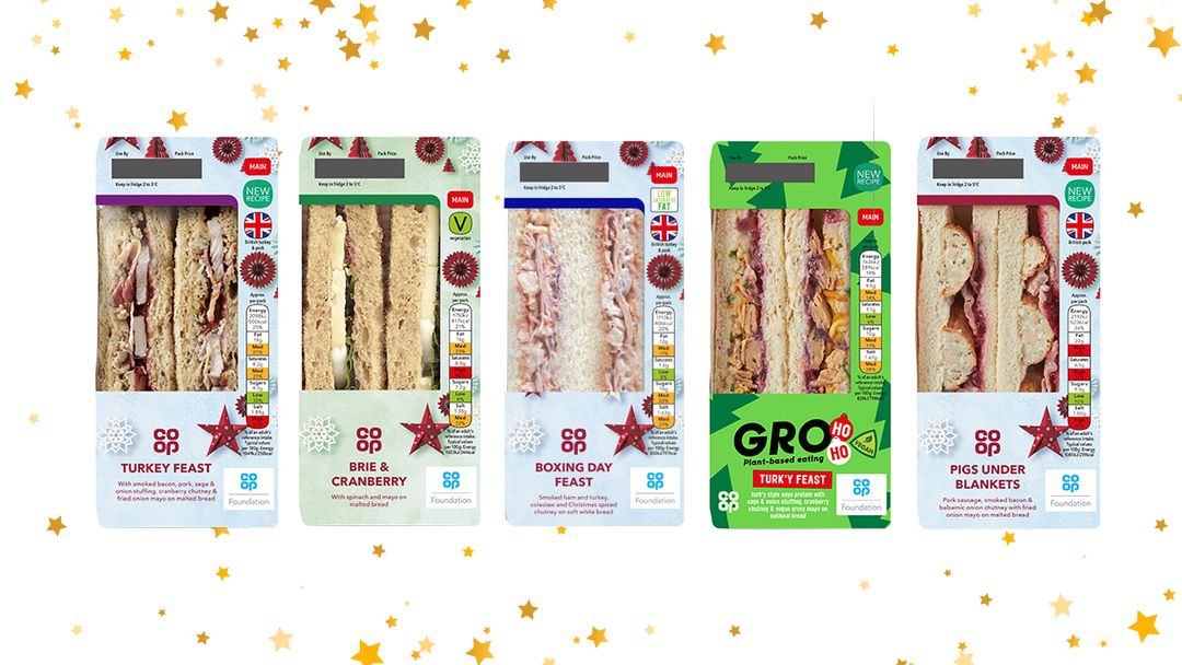 They’re here! How our festive sandwiches are making a difference | Co ...